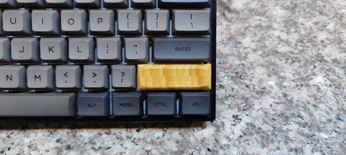 DSA - 2.75U - Blank Bamboo Key Cap – Bamboomanufacturing.com